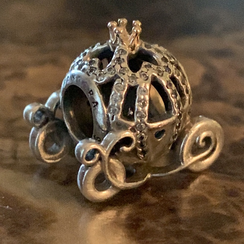 Authentic Pandora Disney Cinderella Pumpkin Coach Cha… - Gem